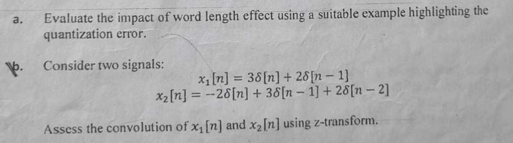 Solved a. Evaluate the impact of word length effect using a | Chegg.com