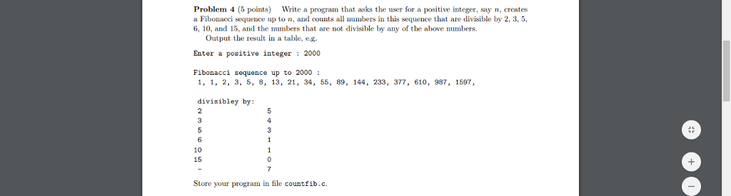 Solved Problem 4 (5 points Write a program that asks the | Chegg.com