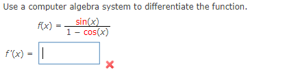 Solved Use a computer algebra system to differentiate the | Chegg.com