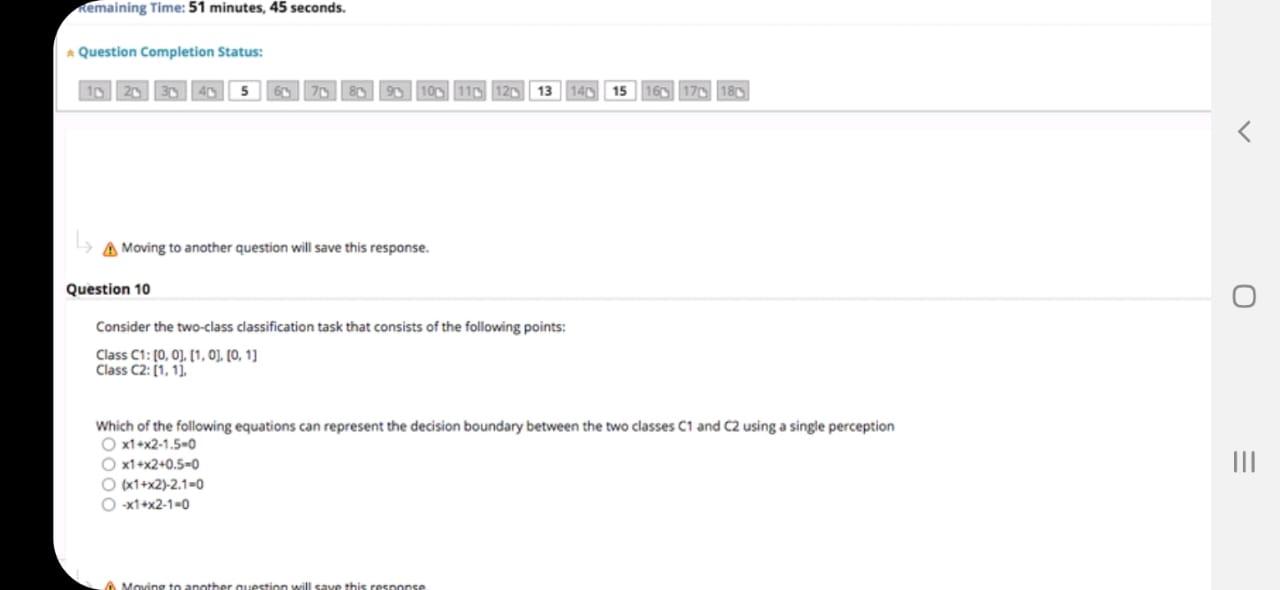 Solved Remaining Time 51 Minutes 45 Seconds Question Chegg
