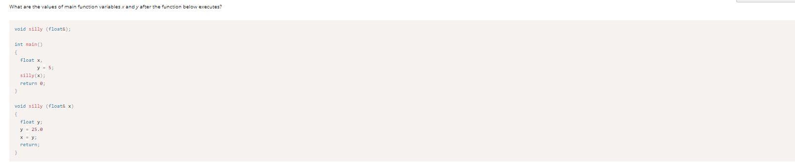 Solved Given the function protytpe and variable declarations | Chegg.com