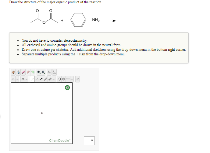 Solved 0 H2O CH3C-NH2 H2SO4 a. Draw the structure of the | Chegg.com