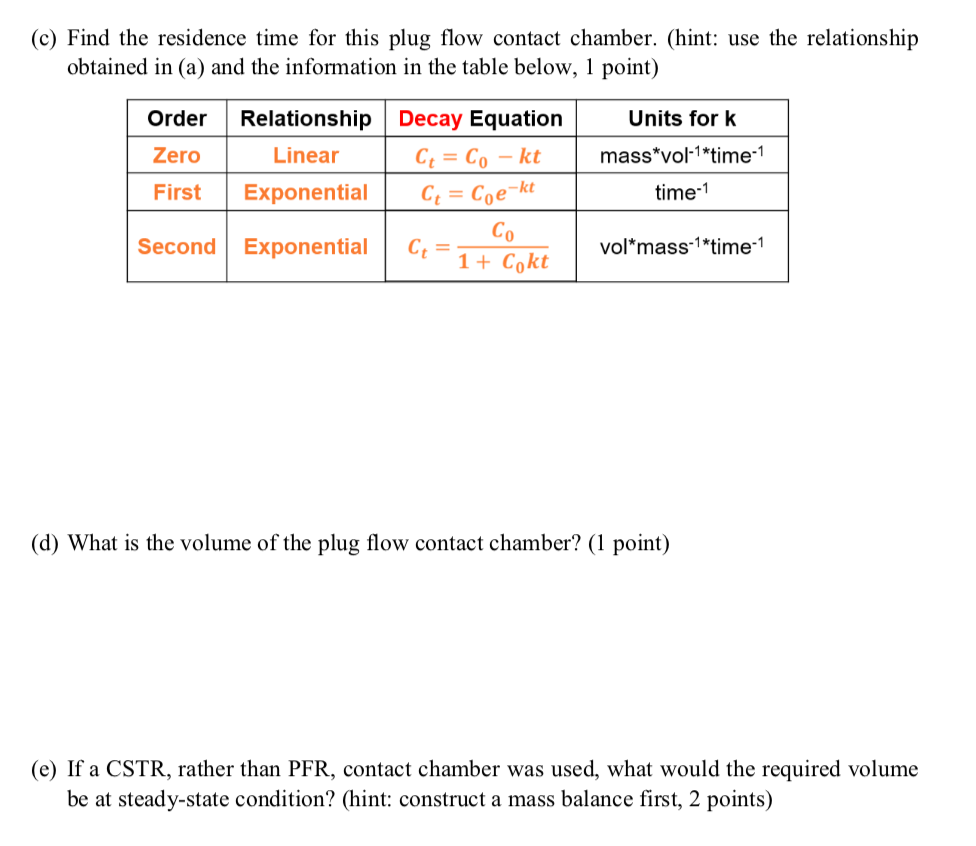 5. (6 points) Chlorine is used for primary | Chegg.com