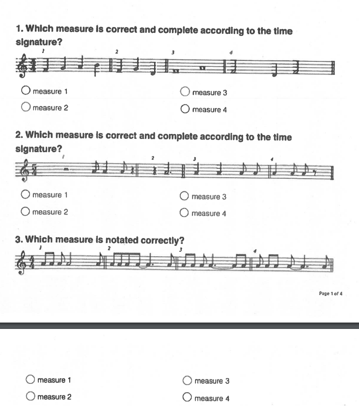 1. Which measure is correct and complete according to | Chegg.com