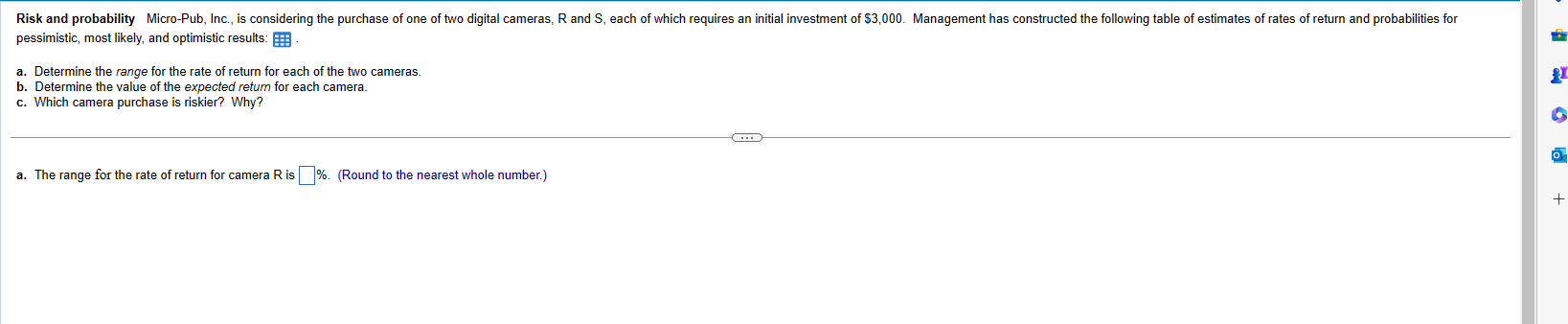 Solved pessimistic, most likely, and optimistic results: a. | Chegg.com