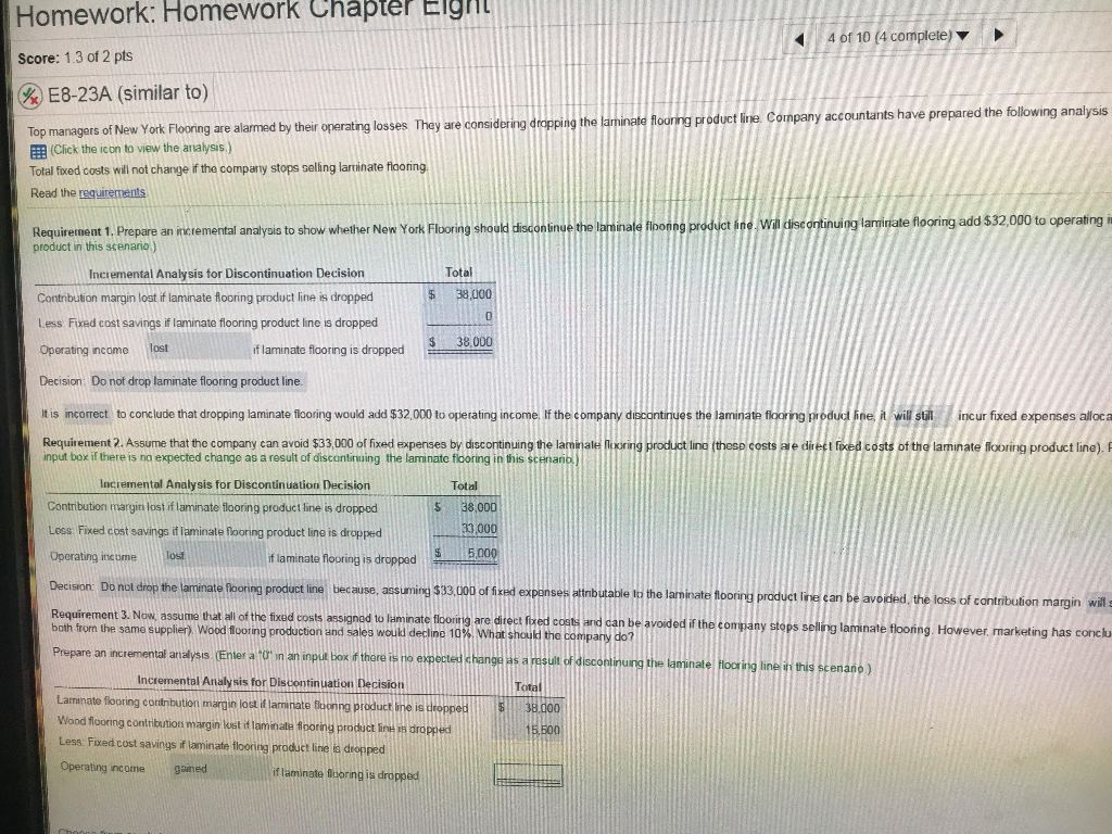 Solved make this decision: Question Help Data Table ? Exp | Chegg.com