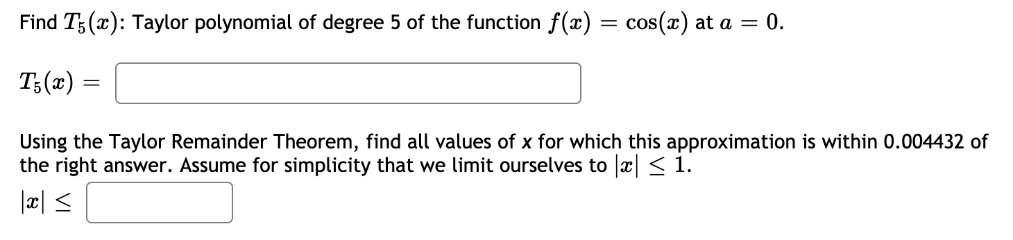 Solved The Taylor series for f(x) = x’ at -1 is (n(x + 1)”. | Chegg.com