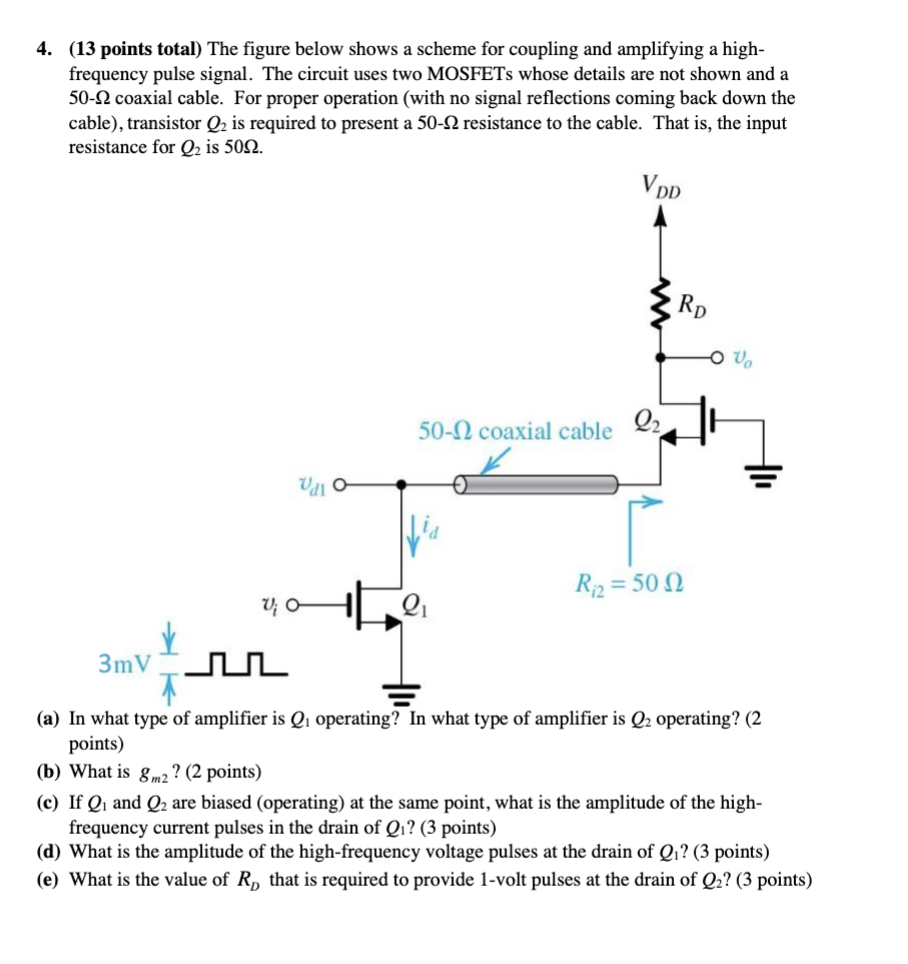 Solved (13 ﻿points total) ﻿The figure below shows a scheme | Chegg.com