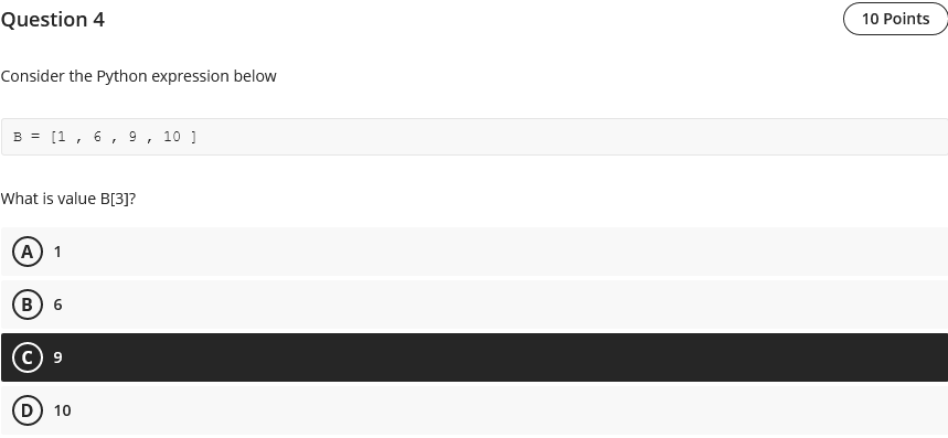 Solved Is C the correct answer and if not can u explain it | Chegg.com