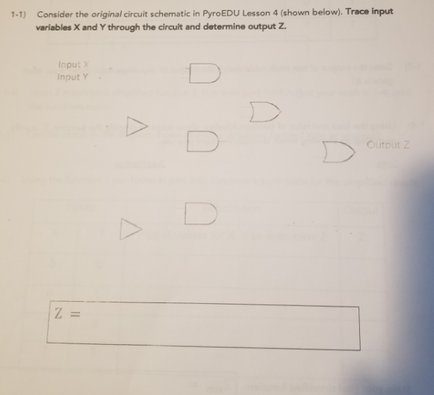1-1 Consider the original circuit schematic in Pyro | Chegg.com