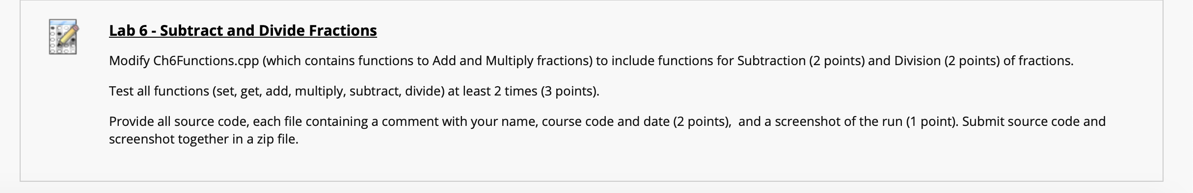 / Ch6Functions.cpp : Defines the entry point for the | Chegg.com