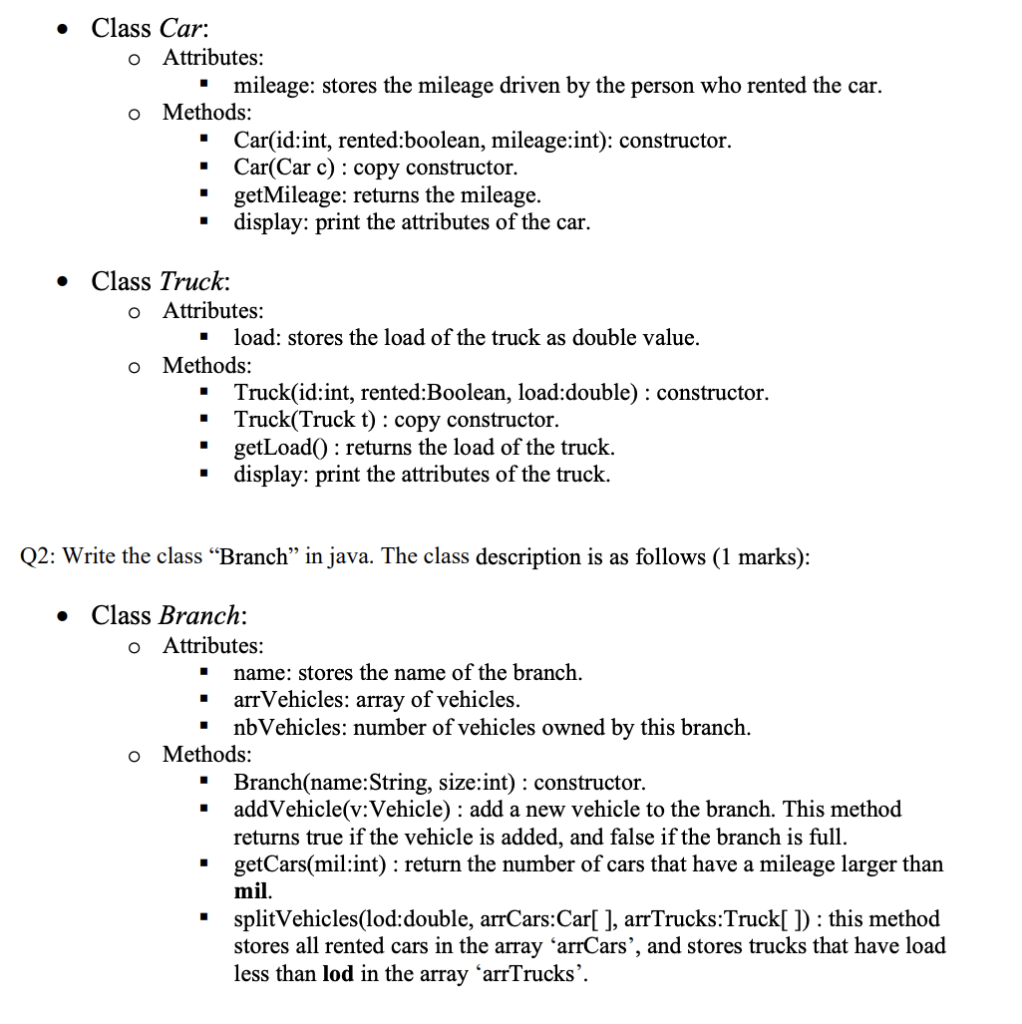Solved hi this program should be written by " java " | Chegg.com