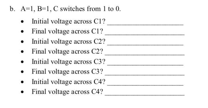 Solved 2. Use the Elmore delay model to estimate the fall | Chegg.com