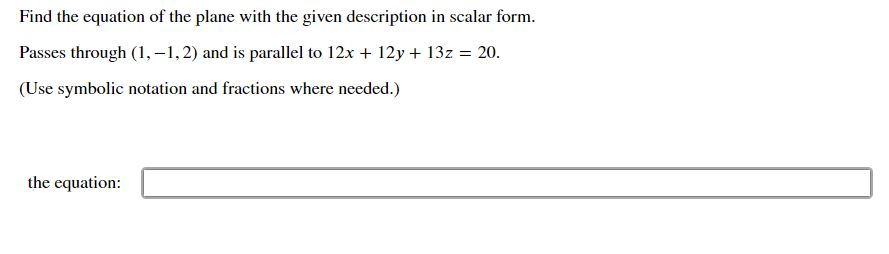 Solved Write the equation of the plane with normal vector n | Chegg.com