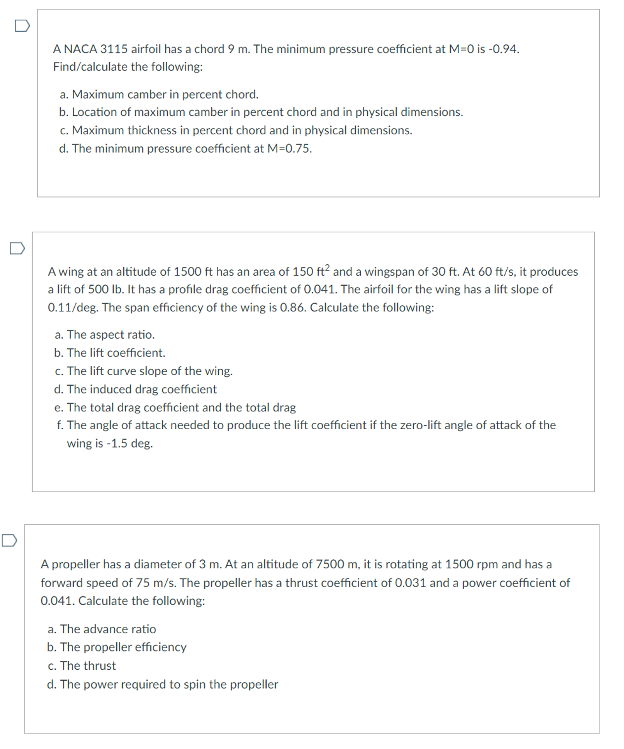 Solved A NACA 3115 airfoil has a chord 9 m. The minimum | Chegg.com