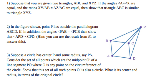 Solved Make sure you label each answer by letter | Chegg.com