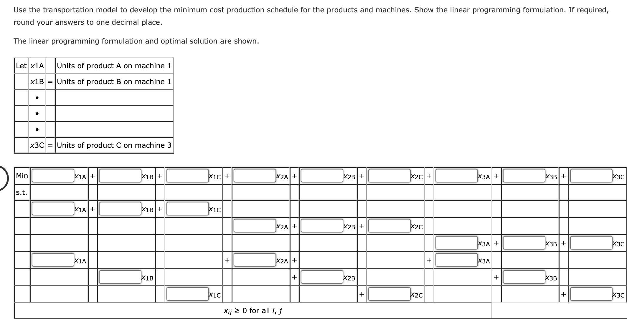 Problem 10-09 (Algorithmic) The Ace Manufacturing | Chegg.com