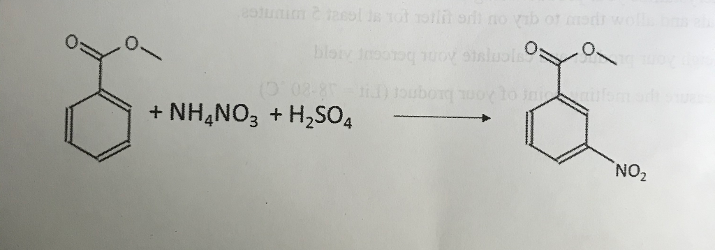 Solved In this reaction, in addition to meta-nitro | Chegg.com