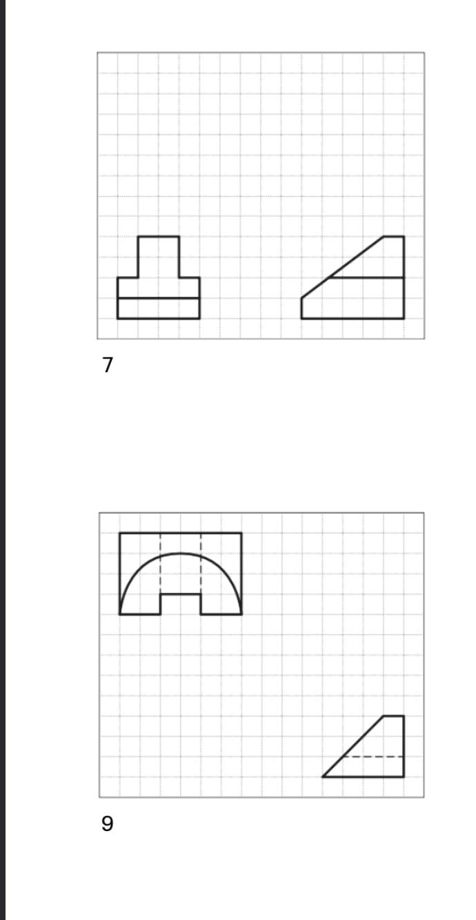 Solved Auxiliary View Sketching Problems. sketch the | Chegg.com