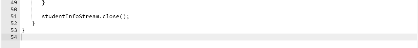 Solved Ex: If the input of the program is: roster.txt 0 | Chegg.com