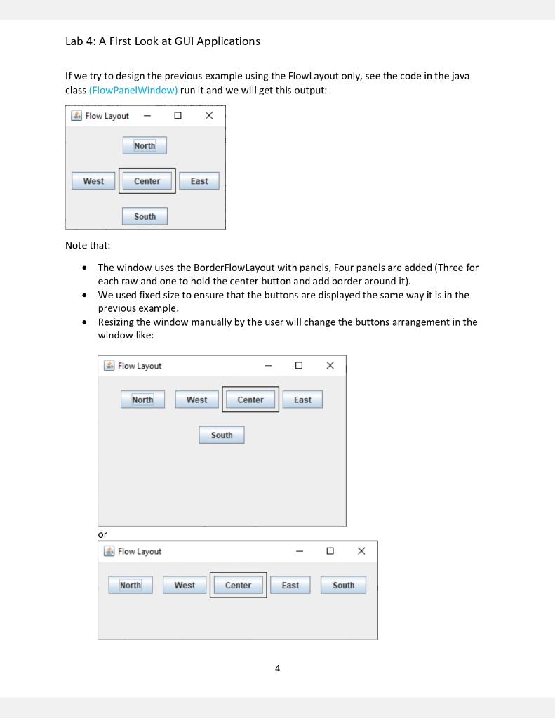 Solved Lab 4: A First Look at GUI Applications Lab | Chegg.com