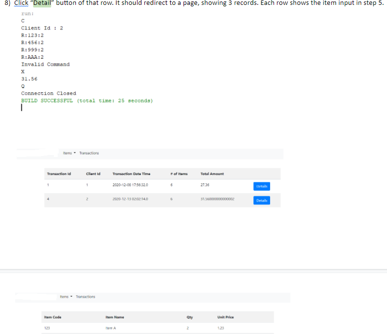 Solved create table transactionDetails( transDetailId bigint | Chegg.com