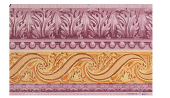 Solved A frieze pattern is a decoration made from repeated | Chegg.com