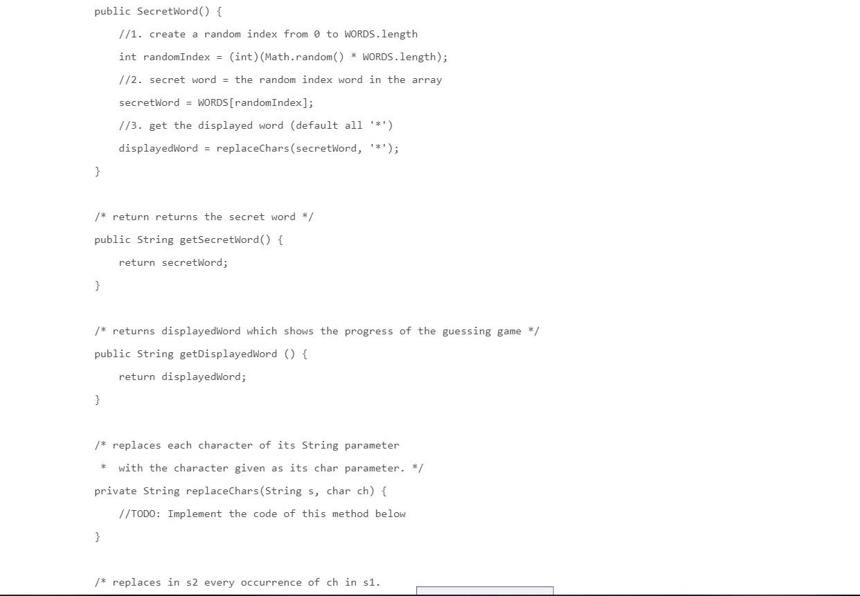Step 1. Problem Statement You need to develop a Java | Chegg.com