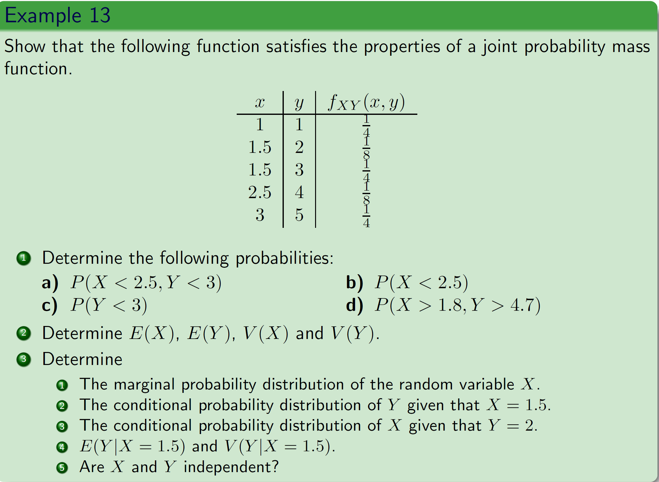 Solved Show that the following function satisfies the | Chegg.com