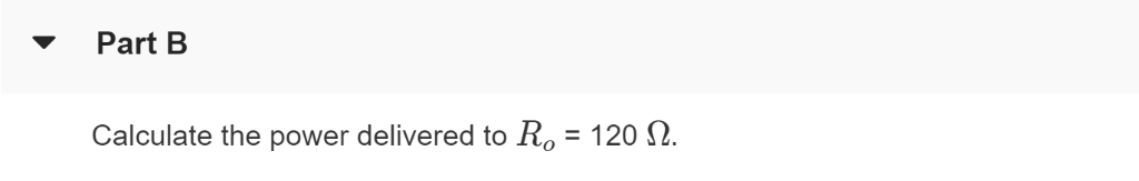 Solved Review Constants Calculate the power delivered for | Chegg.com