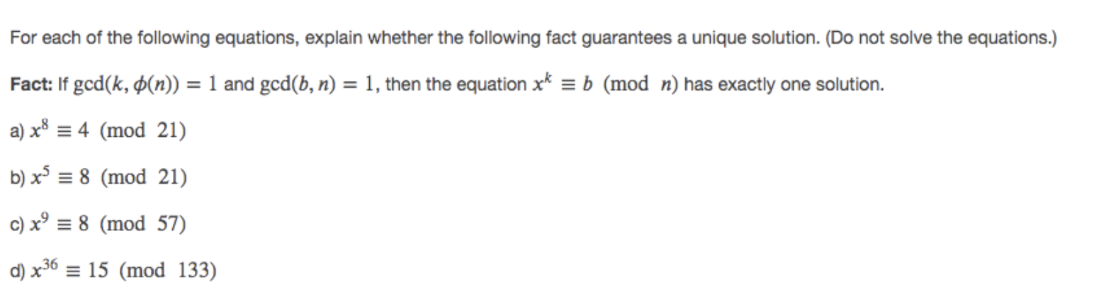 Solved For each of the following equations, explain whether | Chegg.com