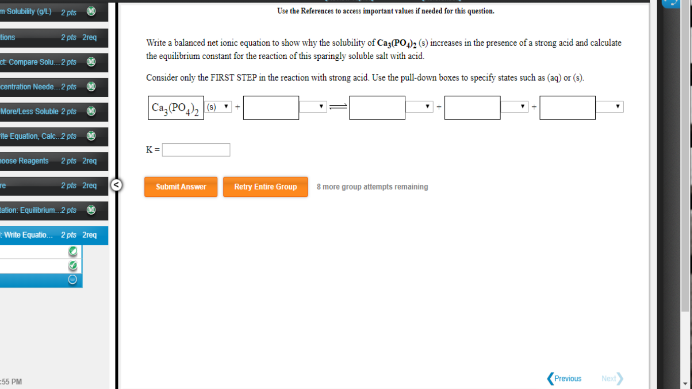 Solved Write a balanced net ionic equation to show why the | Chegg.com