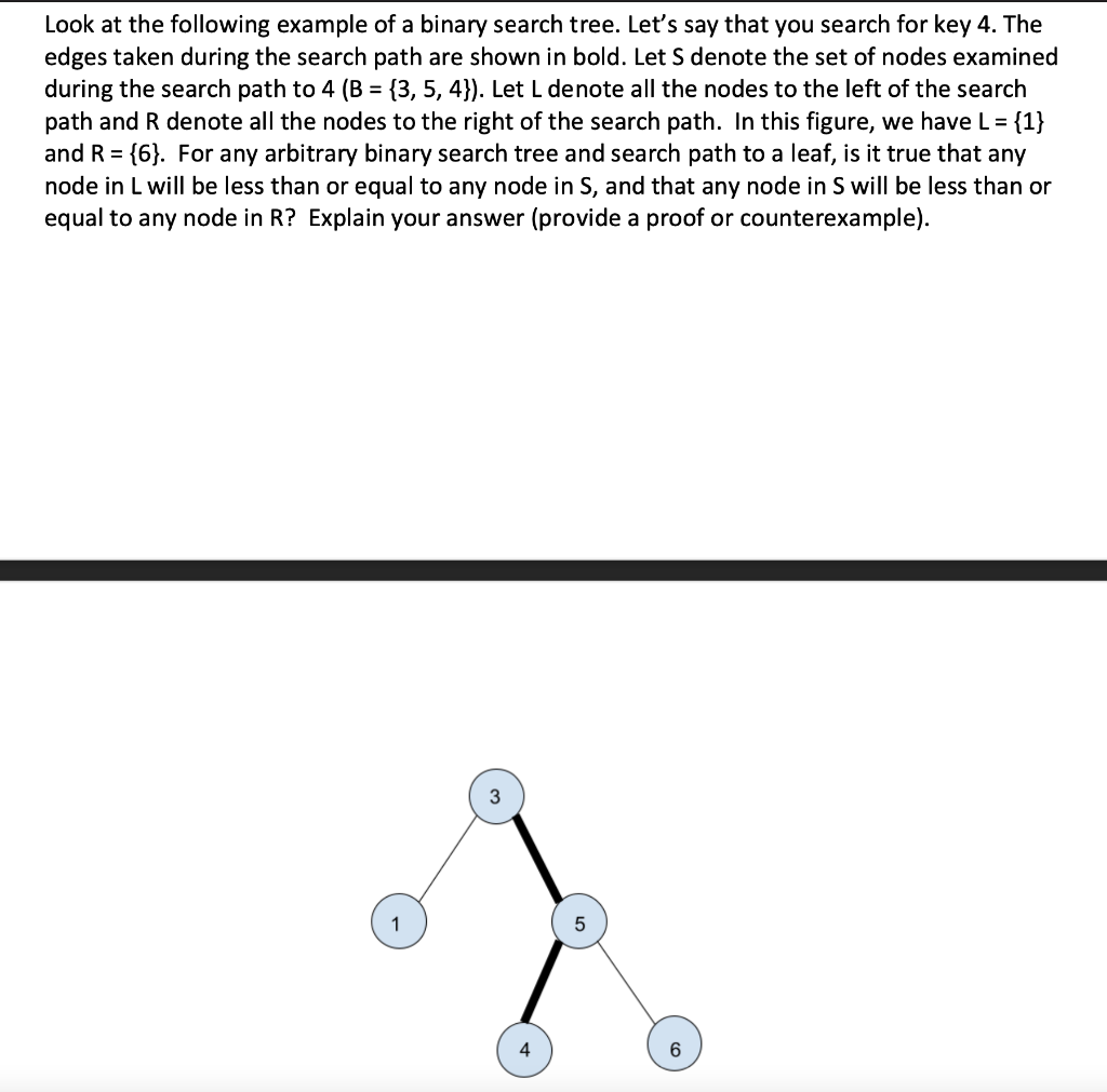 Solved = Look at the following example of a binary search | Chegg.com