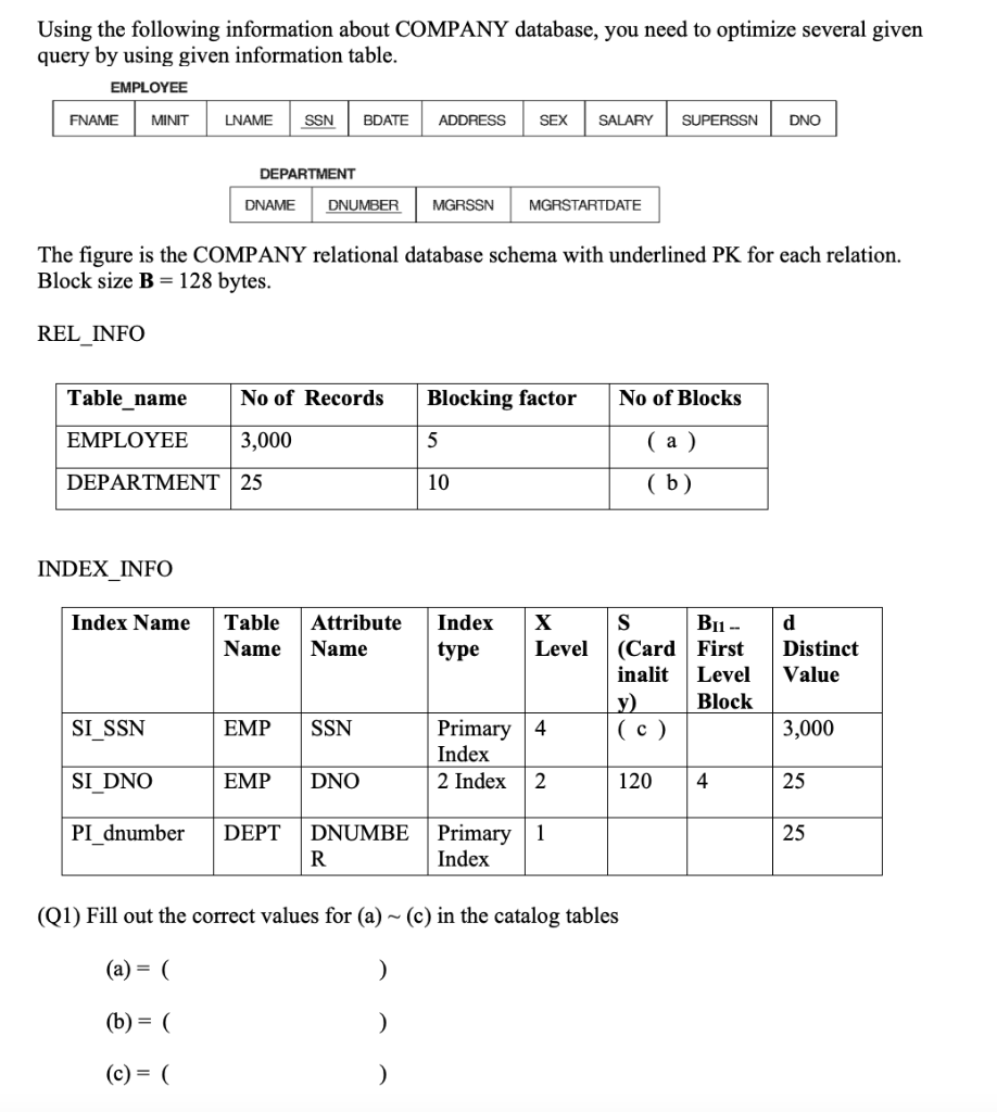 Using the following information about COMPANY | Chegg.com