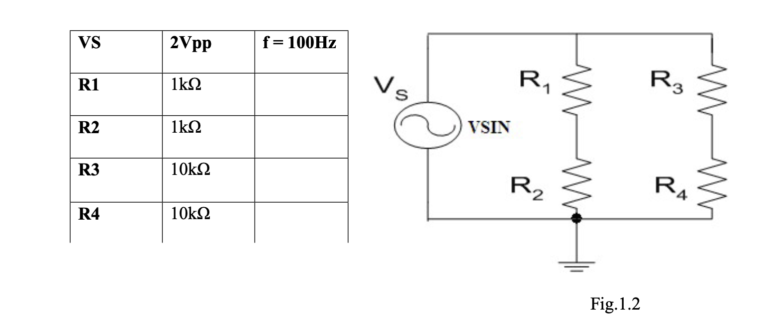 Solved Use LTSpice to implement and discuss the outcomes of | Chegg.com