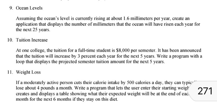 Solved 9. Ocean Levels Assuming the ocean's level is | Chegg.com