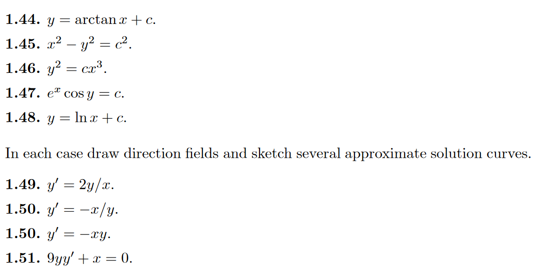 Solved Find the orthogonal trajectories of each given family | Chegg.com