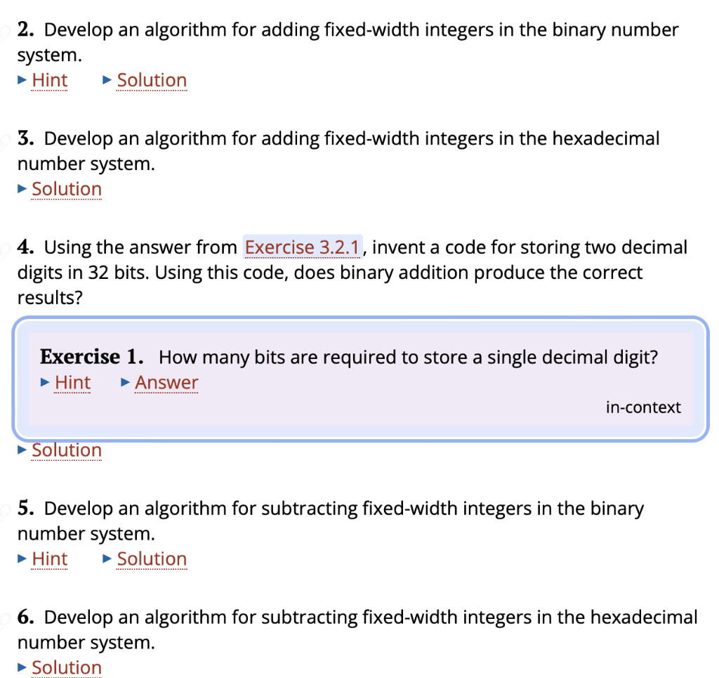 Solved please give explanation on how you get solution for | Chegg.com