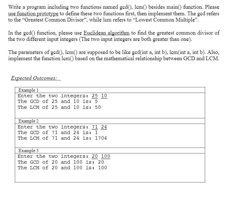 Solved Write a program including two functions named gedo), | Chegg.com