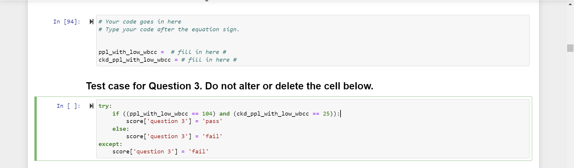 Solved information; df_ckd = pd.read_excel("ckd.xlsx") | Chegg.com