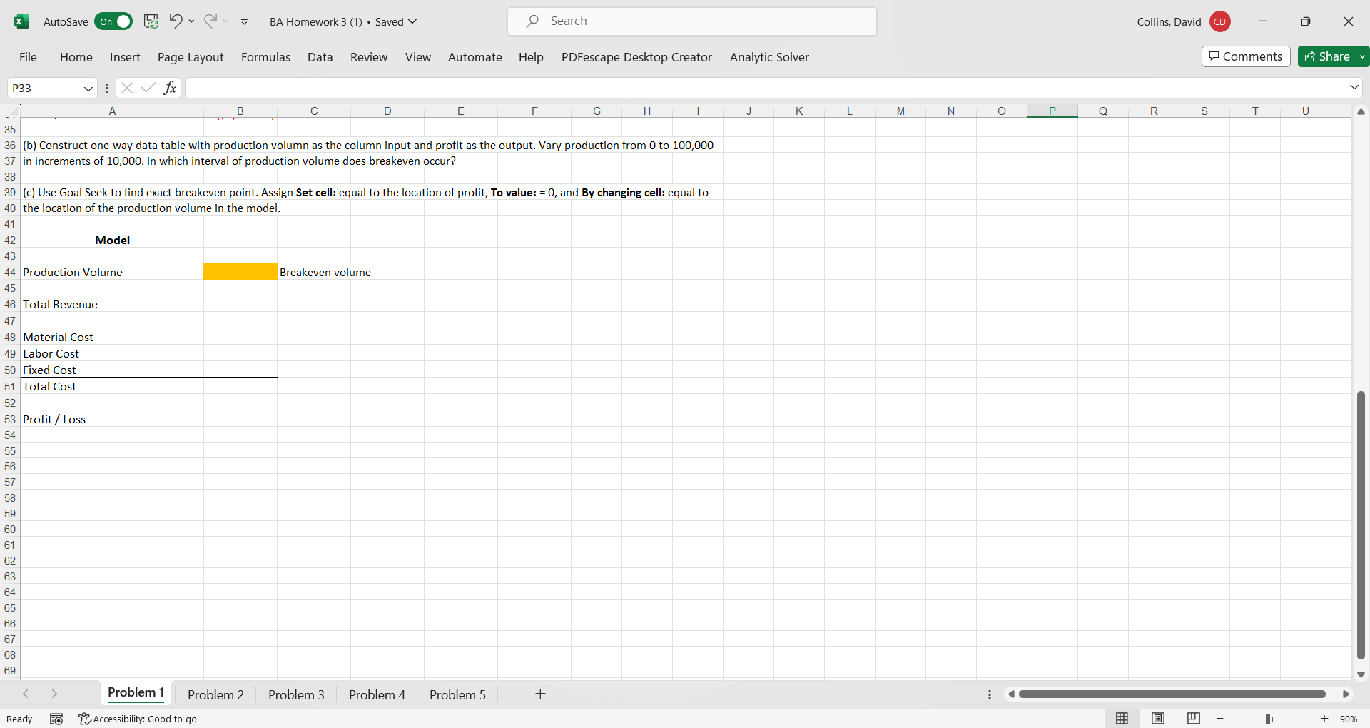 Search Collins, David File Home Insert Page Layout | Chegg.com