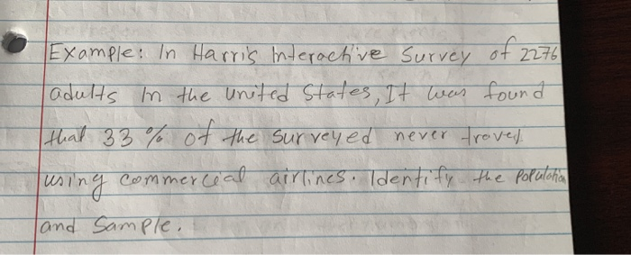 Example: In Harris interactive Survey of 2276 adults | Chegg.com