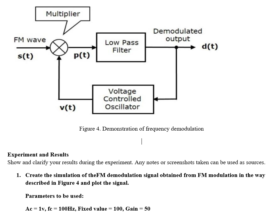 please create the simulation using low pass filter as | Chegg.com