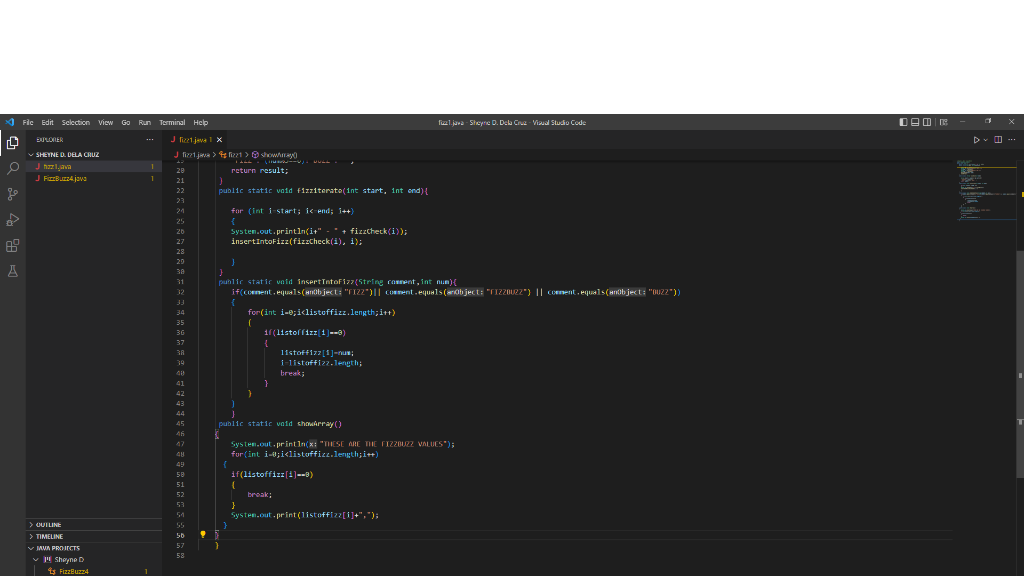 Solved The Pictures below are fizzbuzz 1-3 Create a program | Chegg.com Solved The Pictures below are fizzbuzz 1-3 Create a program | Chegg.com