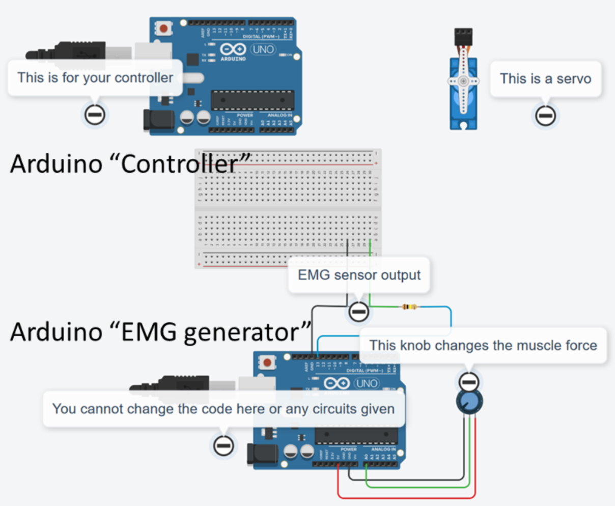 Solved Design and implement the signal amplifier using the | Chegg.com