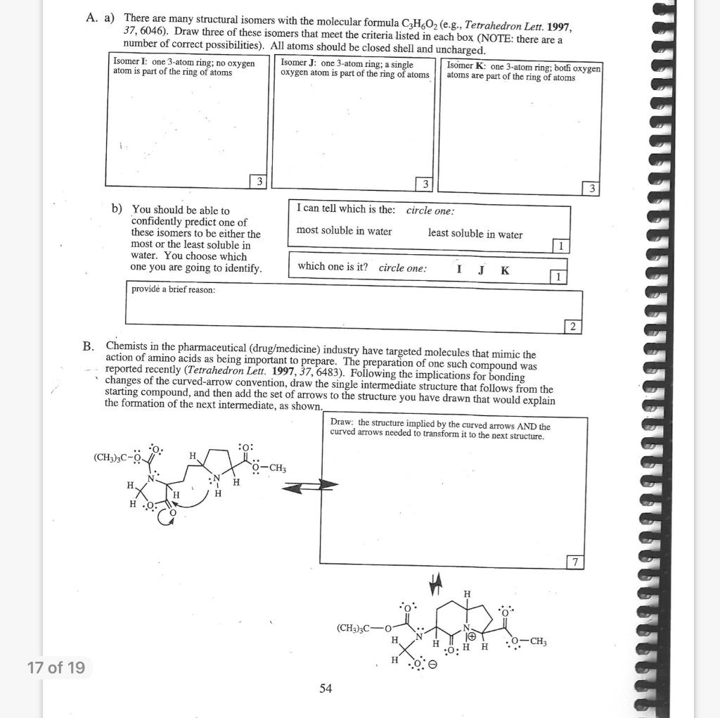 Solved It is Organic chemistry: drawing resonance | Chegg.com