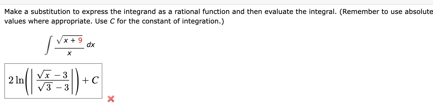 Solved Make a substitution to express the integrand as a | Chegg.com