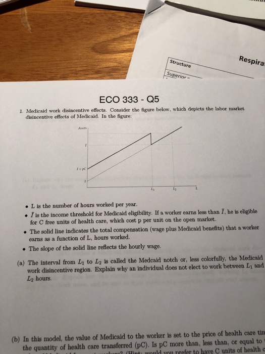Solved Respira Structure Superior- ECO 333 Q5 1. Medicaid | Chegg.com