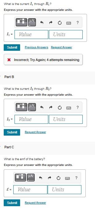 Solved In (Figure 1). R1=4.00Ω,R2=8.00Ω, and R3=6.00Ω. The | Chegg.com