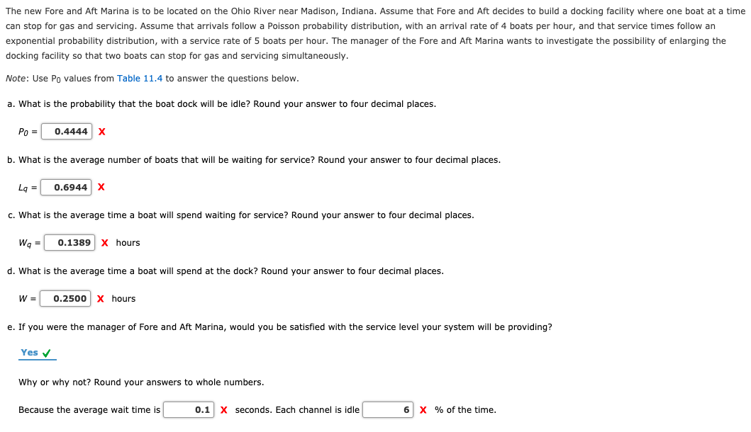 The new Fore and Aft Marina is to be located on the | Chegg.com